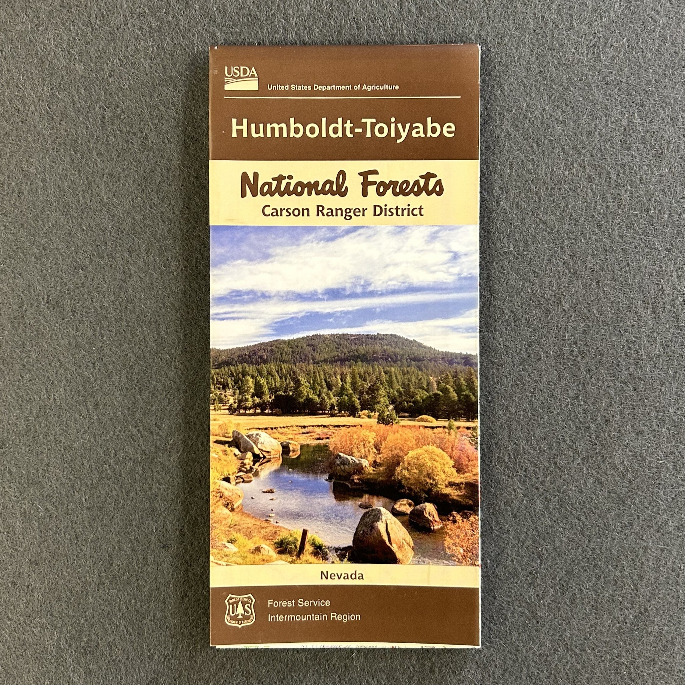 HTNF Carson Ranger District Map (USFS) | Online Shop | SierraForever.org